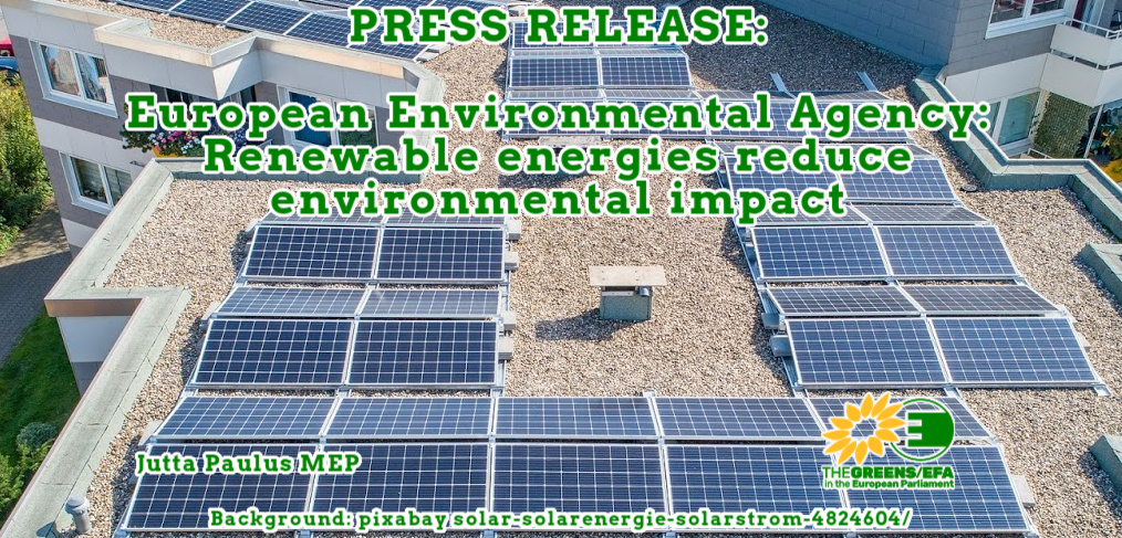 PRESS RELEASE: European Environmental Agency: Renewable energies reduce ...