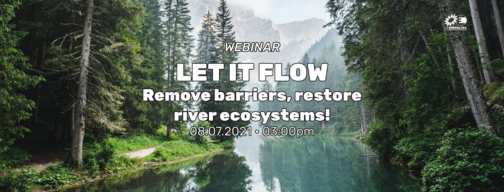 Let it flow - Remove barriers, restore river ecosystems - Jutta Paulus