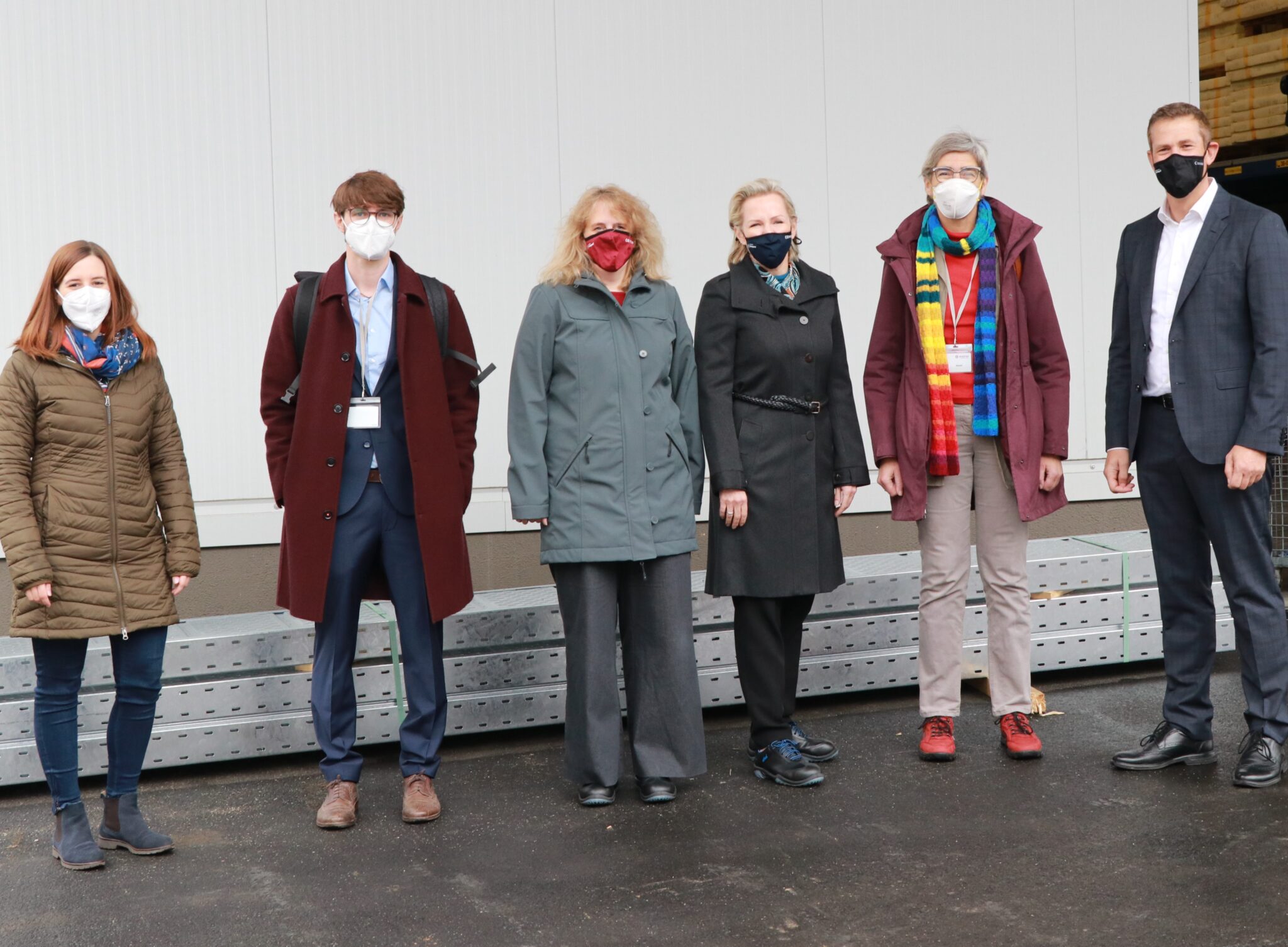 Werksbesuch bei Evonik in Darmstadt - Jutta Paulus
